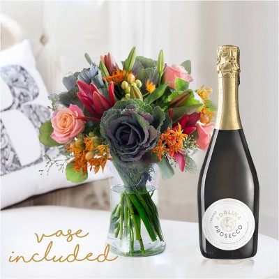 Flowers & Prosecco | Prosecco Gift Set | Blossoming Gifts